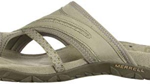 Merrell Women's Terran Post II Athletic Sandal, Taupe, 8 M US