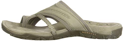 Merrell Women's Terran Post II Athletic Sandal, Taupe, 8 M US