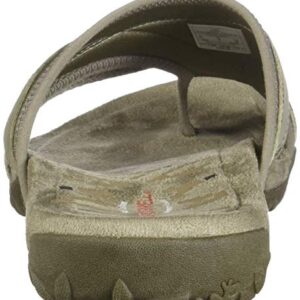 Merrell Women's Terran Post II Athletic Sandal, Taupe, 8 M US