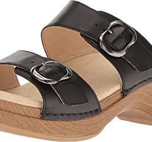 Dansko Women's Sophie Black Sandal 8.5-9 M US