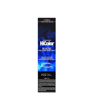 l'oreal paris excellence hicolor permanent hair color, black sapphire, 1.73 ounce