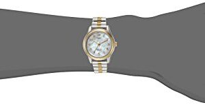 Timex Women's TW2P67200 Essex Avenue Two-Tone Extra Long Stainless Steel Expansion Band Watch