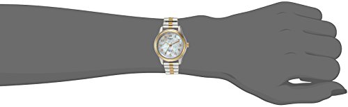 Timex Women's TW2P67200 Essex Avenue Two-Tone Extra Long Stainless Steel Expansion Band Watch