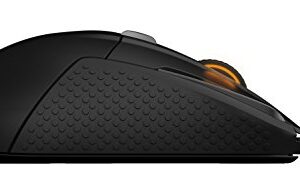 SteelSeries Rival 500 MMO/MOBA 15-Button Programmable Gaming Mouse - 16,000 CPI, Black