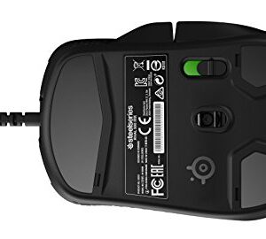 SteelSeries Rival 500 MMO/MOBA 15-Button Programmable Gaming Mouse - 16,000 CPI, Black