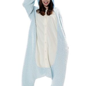 Alpaca Kigurumi (Blue)