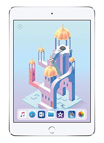 Apple iPad Mini 4, 128GB, Silver - WiFi (Renewed)