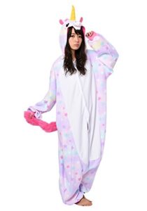 dreaming unicorn kigurumi (pastel & stars) (adults)