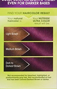 Garnier Nutrisse Ultra Color Nourishing Hair Color Creme, V2 Dark Intense Violet (Packaging May Vary), Pack of 1