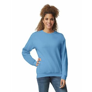 gildan men's heavy blend crewneck sweatshirt - large - carolina blue