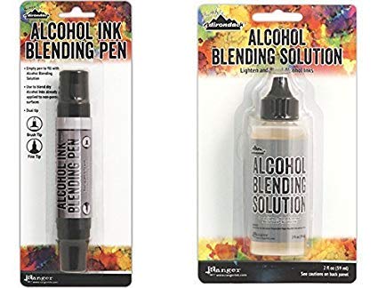 Ranger Alcohol Ink Blending Pen & Solution Set (Updated Pen Style!)