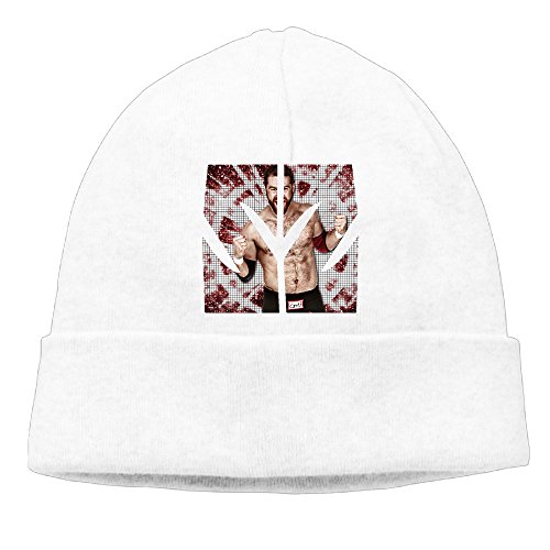 Unisex Sami Zayn Big Larry Beanies New Wool Caps Hats Fits Most White