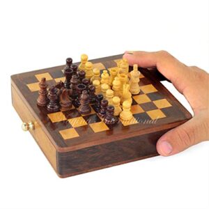 Chess Board with Drawer | Board Games | Nagina International