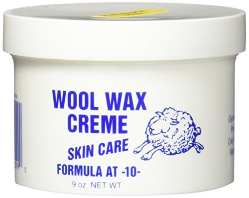 Wool Wax Creme Skin Care Formula 9 Ounce (Fragrance-Free)