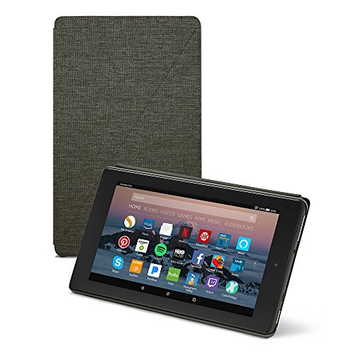 Amazon Fire 7 Tablet Case (7th Generation, 2017 Release), Charcoal Black