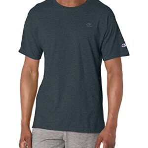 Champion mens Classic Jersey Tee Shirt, Granite Heather, Medium US