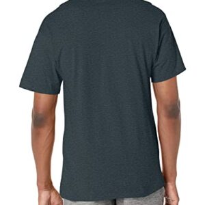 Champion mens Classic Jersey Tee Shirt, Granite Heather, Medium US