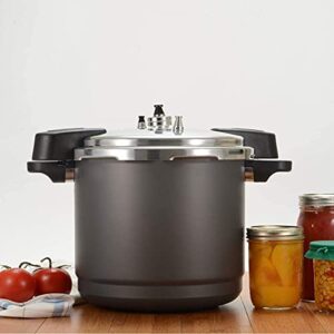 Granite Ware F0732-2 Pressure Canner and Cooker/Steamer, 12-Quart, Black by Granite Ware