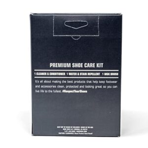 SHOE MGK Clean and Protect Kit - Shoe Care Kit for Athletic Shoes, Tennis Shoes, Sneakers, Suede Shoes, and More - Clean and Protect Your Favorite Shoes from Dirt, Grime, and Grease.