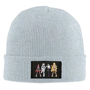 winter rwby x persona ash unisex warm wool hat for women