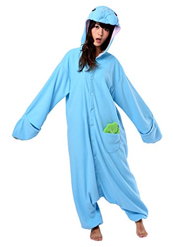 SAZAC Manatee Kigurumi - Onesie Jumpsuit Halloween Costume (X-Large)