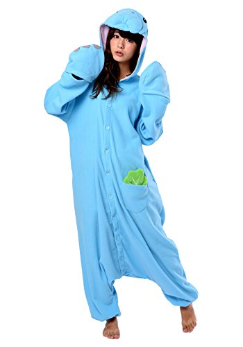 SAZAC Manatee Kigurumi - Onesie Jumpsuit Halloween Costume (X-Large)