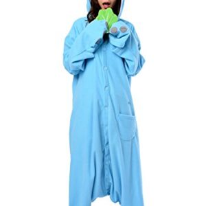 SAZAC Manatee Kigurumi - Onesie Jumpsuit Halloween Costume (X-Large)