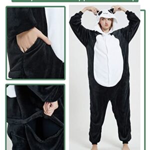 Très Chic Mailanda Panda Cosplay Pajamas Adult Unisex Onesies Animal Sleepwear Halloween Costume