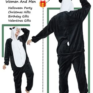 Très Chic Mailanda Panda Cosplay Pajamas Adult Unisex Onesies Animal Sleepwear Halloween Costume