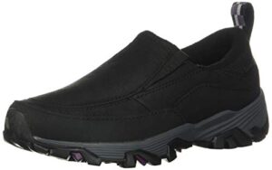 merrell women's coldpack ice+ moc wp clog, black, 8