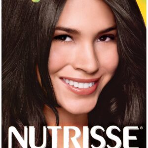 Garnier Nutrisse Nourishing Color Creme, 30 Darkest Brown