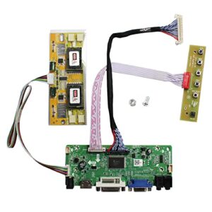 hd-mi vga dvi audio lvds controller board 30 pin for 17" 19" 1280x1024 m170eg01 m170en01 m170en06 m170etn01 1 lcd gaming screen panel