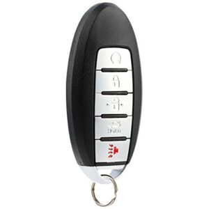 key fob fits 2013 2014 2015 nissan altima pathfinder infiniti qx60 jx35 smart keyless entry remote(kr5s180144014) 5 button