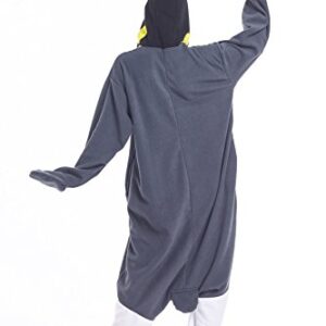 Sqlszt Women Men Adult Animal Penguin One Piece Onesie Cosplay Pajama Costume XL