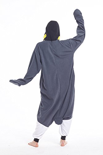 Sqlszt Women Men Adult Animal Penguin One Piece Onesie Cosplay Pajama Costume XL