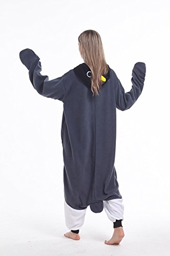 Sqlszt Women Men Adult Animal Penguin One Piece Onesie Cosplay Pajama Costume XL