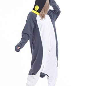 Sqlszt Women Men Adult Animal Penguin One Piece Onesie Cosplay Pajama Costume XL