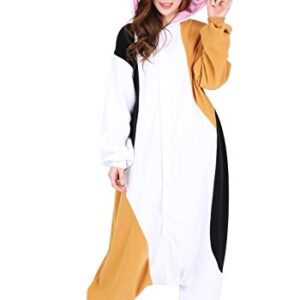 SAZAC Calico Cat Kigurumi - Onesie Jumpsuit Halloween Costume