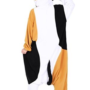 SAZAC Calico Cat Kigurumi - Onesie Jumpsuit Halloween Costume