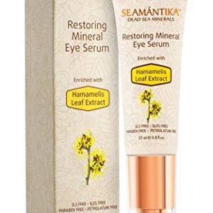 Eye Serum Anti Aging for dry skin, dark circles, wrinkle, puffy eyes - Under eye treatment with Instantly Ageless - bye bye under eye Wrinkle, Natural Under eye serum treatment - SEAMANTIKA