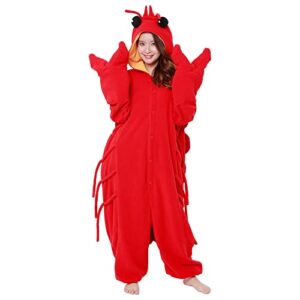 lobster kigurumi - adults kigurumi, adults, red