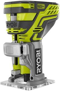 ryobi p601 one+ 18v lithium ion cordless fixed base trim router (battery not included – tool only)