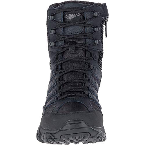 Merrell Men's Moab 2 8" Waterproof Military and Tactical Boot, Black, 14