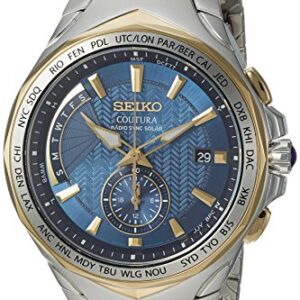 SEIKO Men's SSG020 COUTURA Analog Display Japanese Quartz Two Tone Watch