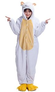 adult kigurumi anime cosplay outfit pajamas romper sheep l