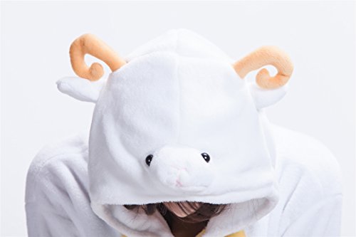 Adult Kigurumi Anime Cosplay Outfit Pajamas Romper Sheep L