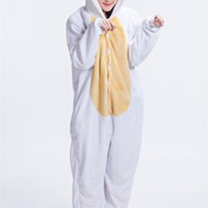 Adult Kigurumi Anime Cosplay Outfit Pajamas Romper Sheep L