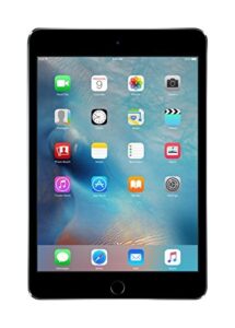 apple ipad mini 4 16gb space gray (renewed)