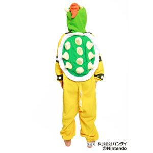 SAZAC Super Mario Bros - Onesie Jumpsuit Halloween Costume (Bowser)