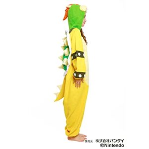 SAZAC Super Mario Bros - Onesie Jumpsuit Halloween Costume (Bowser)